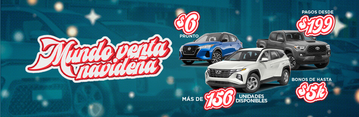 Somos el dealer de autos #1 de San German - Empresas Mundo Motors