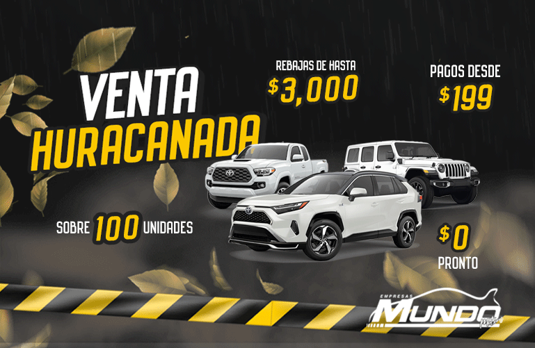 Somos el dealer de autos #1 de San German - Empresas Mundo Motors